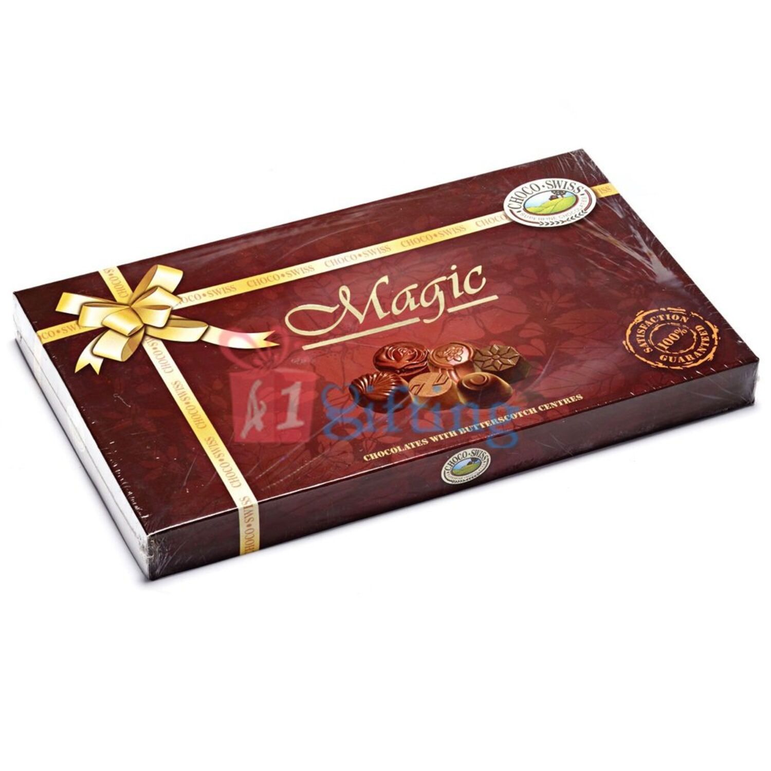 Buy or send Magic Choco Swiss Chocolates with Butter Scotch Centres Online