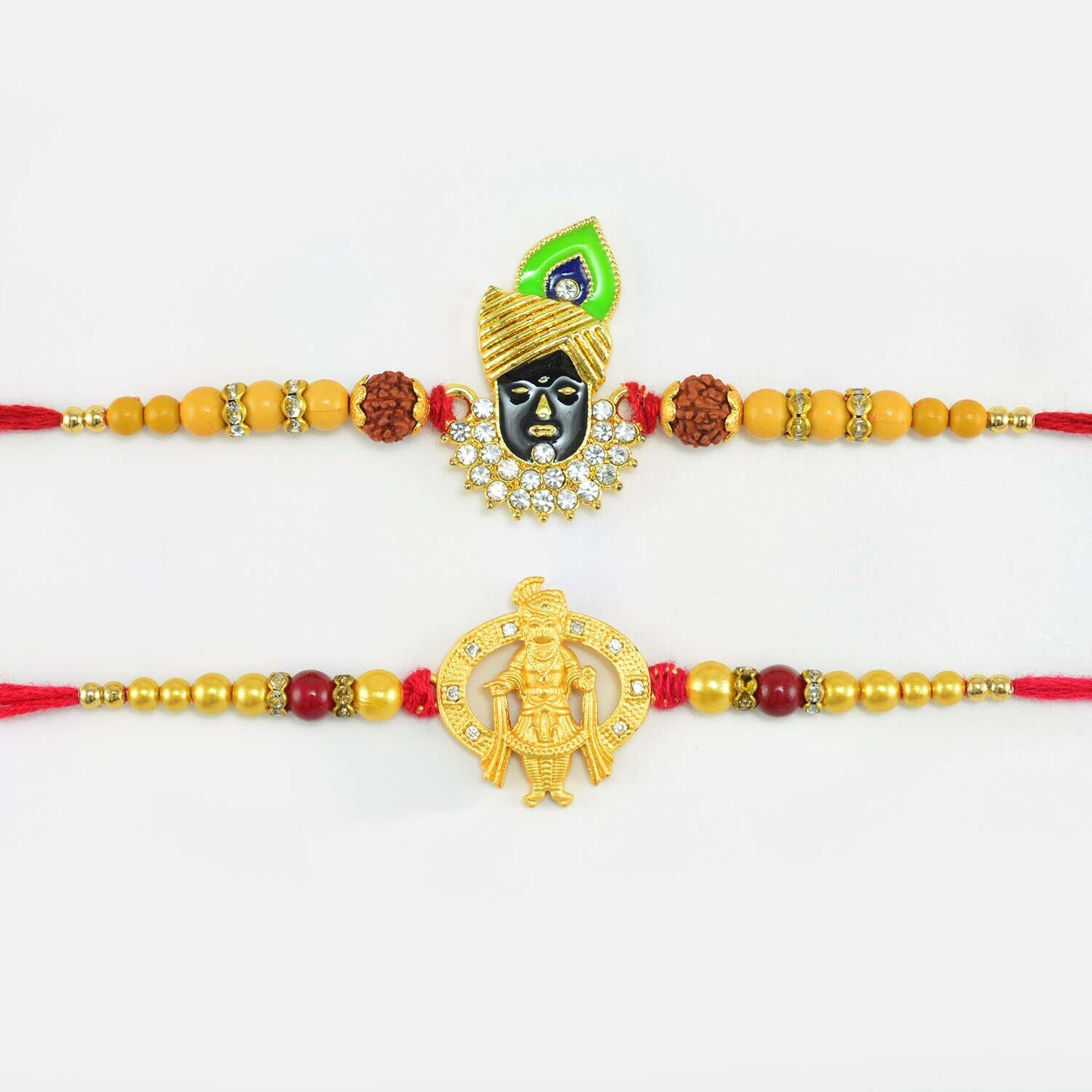 Buy 2 Rakhi Set Online - Rakhi Set of 2 Rakhis - Order Rakhi Set of 2 ...