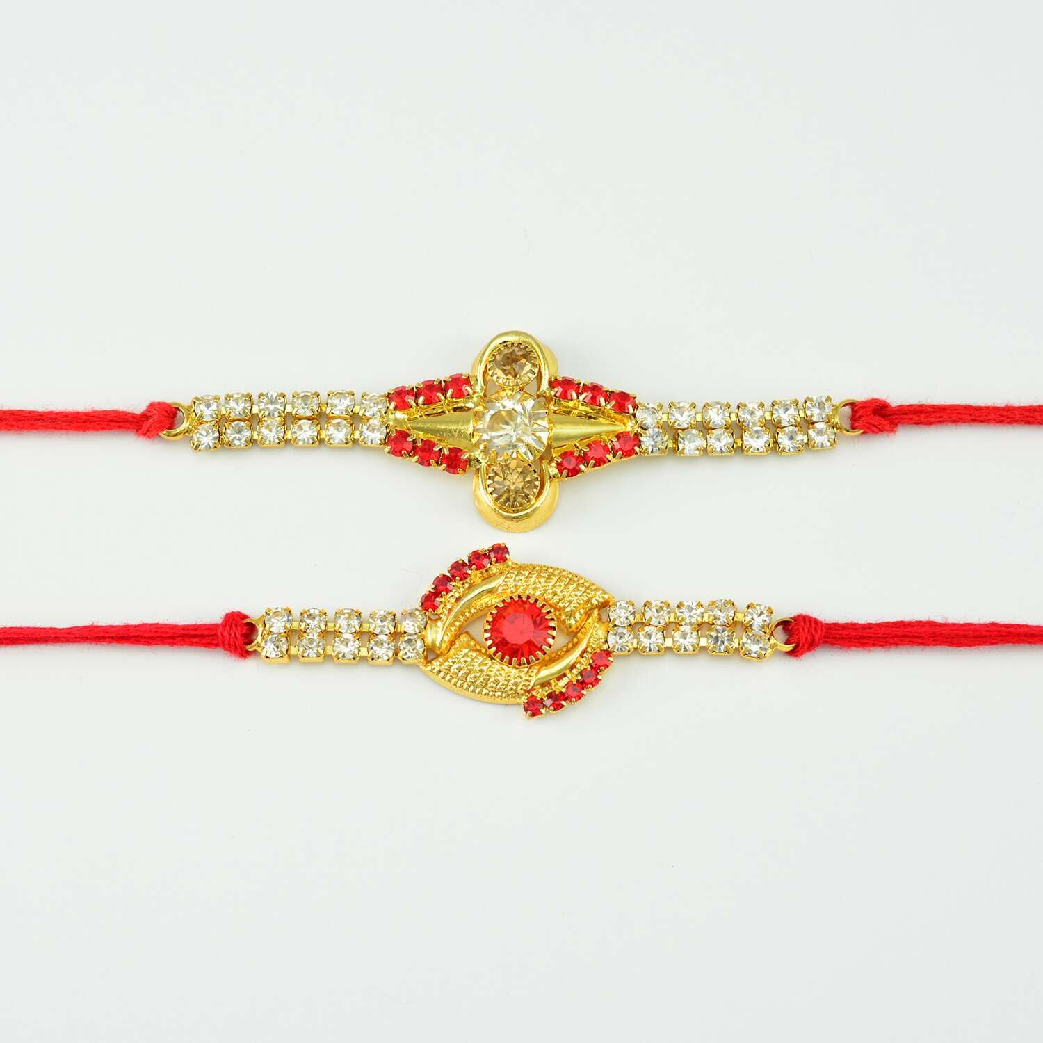 Buy 2 Rakhi Set Online - Rakhi Set of 2 Rakhis - Order Rakhi Set of 2 ...