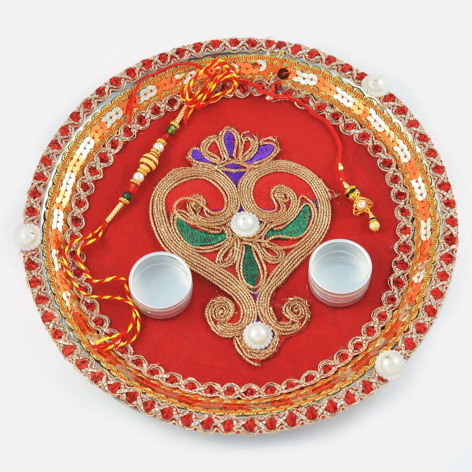 Buy Rakhi Pooja Thali Online - Order Rakhi Pooja Thali Online - Buy to ...