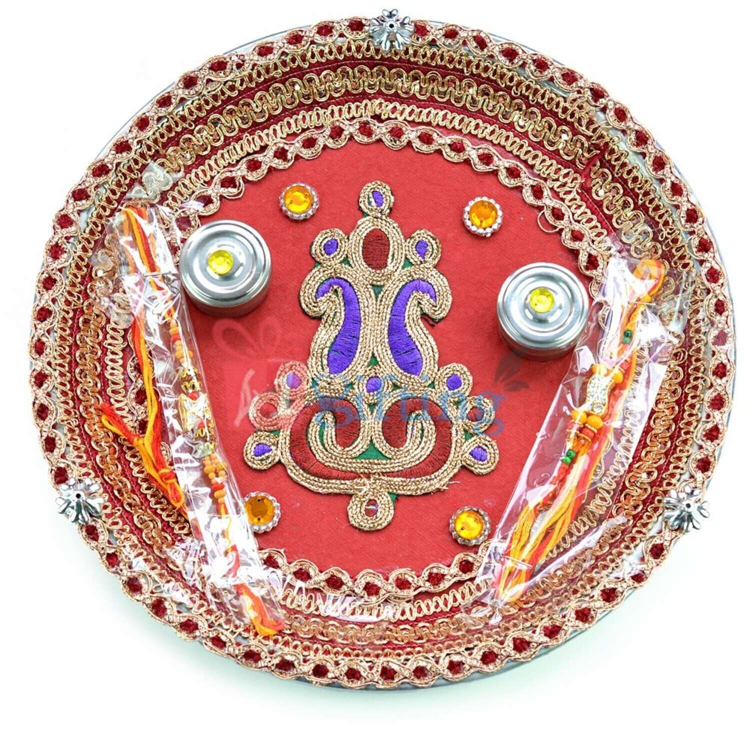 Buy Rakhi Pooja Thali Online - Order Rakhi Pooja Thali Online - Buy to ...