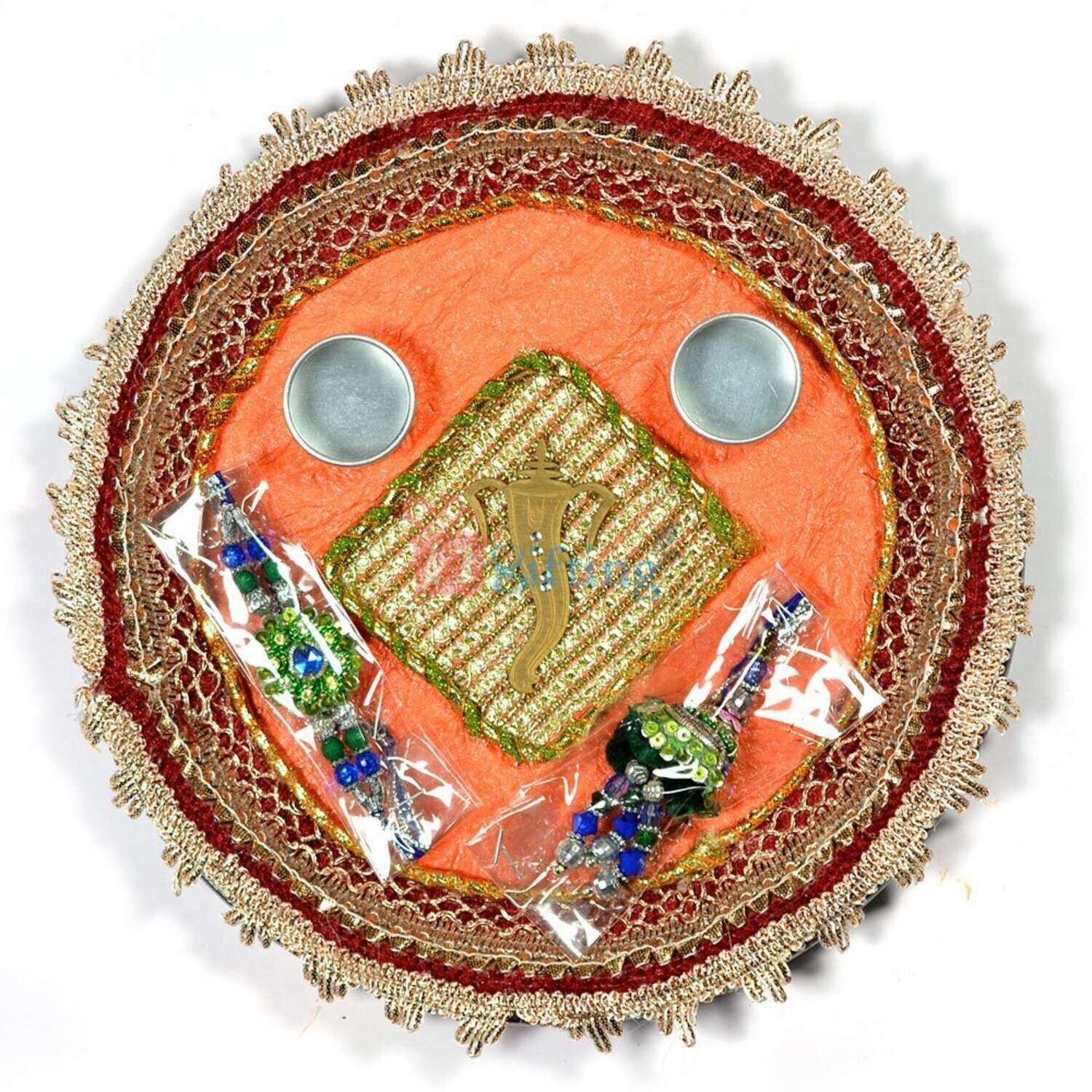 Buy Rakhi Pooja Thali Online - Order Rakhi Pooja Thali Online - Buy to ...